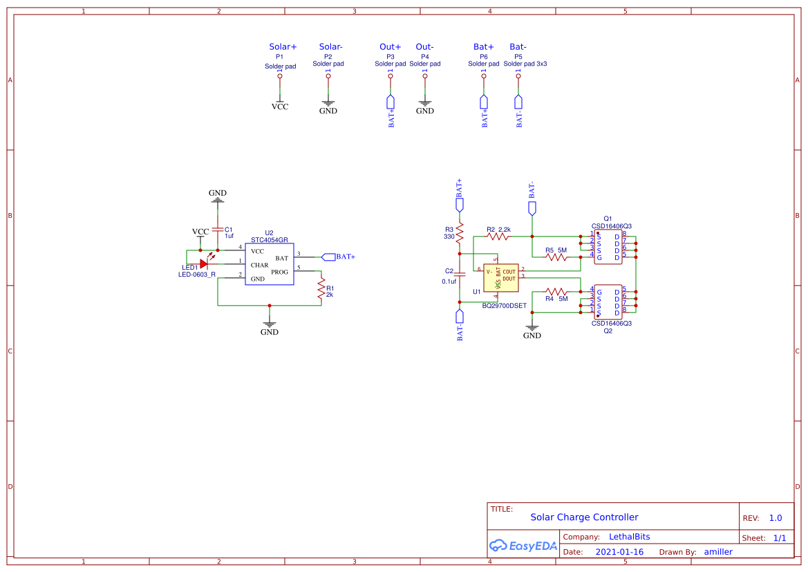 Solar Charge Controller - OSHWLab