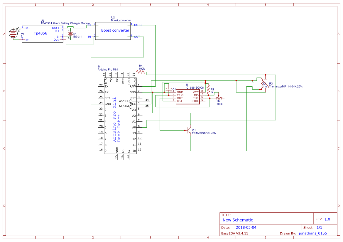 STEM Warm Master Project - EasyEDA open source hardware lab