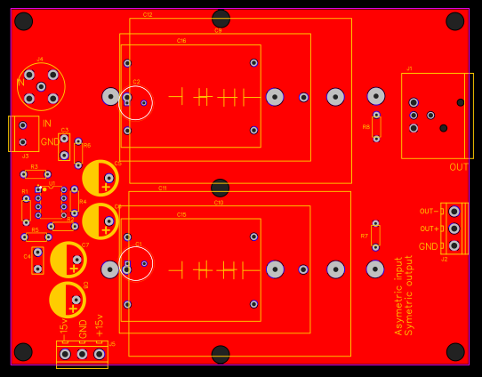 Asymetrical to symetrical converter - EasyEDA open source hardware lab