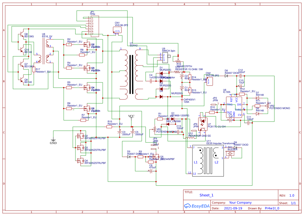 layout pdc - OSHWLab