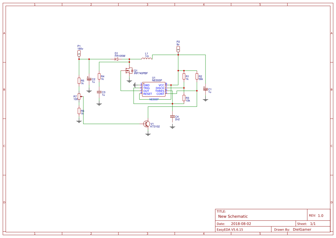Nixie Power Supply(ne555) - Platform for creating and sharing projects - OSHWLab