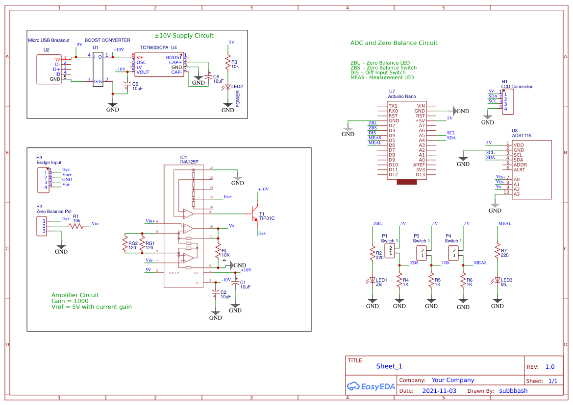 INA 125_Dual Polarity - EasyEDA open source hardware lab