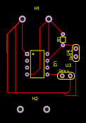 555 timer squarewave pcb - OSHWLab