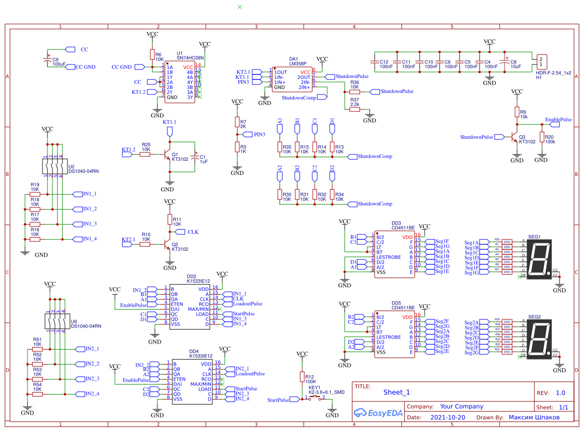 electron timer - OSHWLab