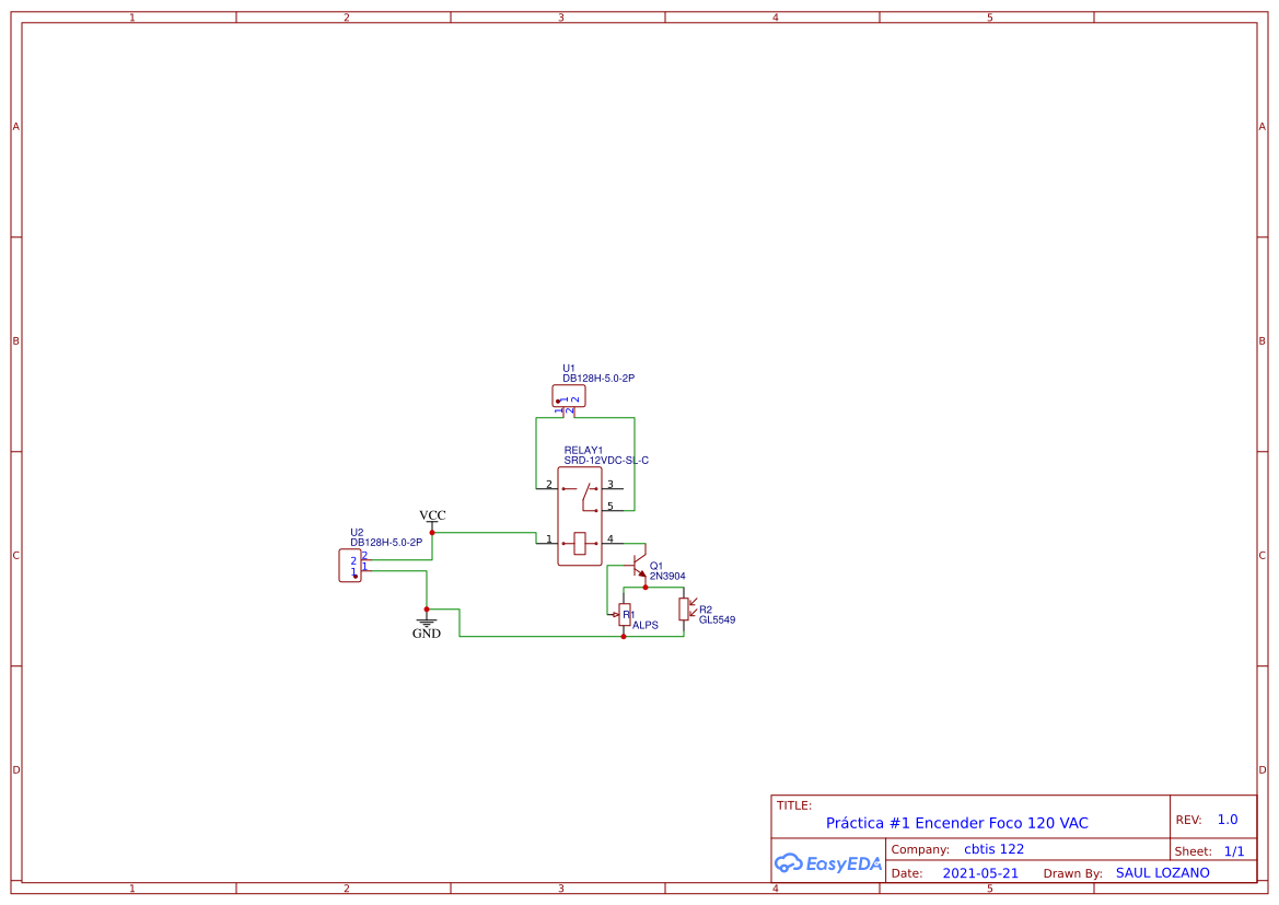Práctica - EasyEDA open source hardware lab