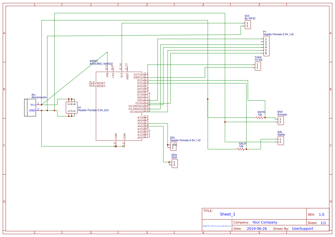 Control Acceso - OSHWLab