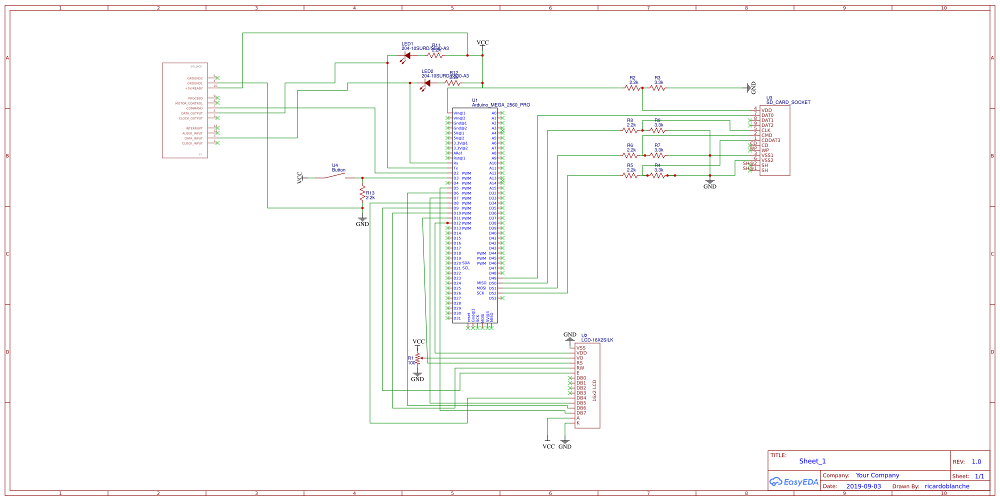 sio2arduino MEGA - OSHWLab