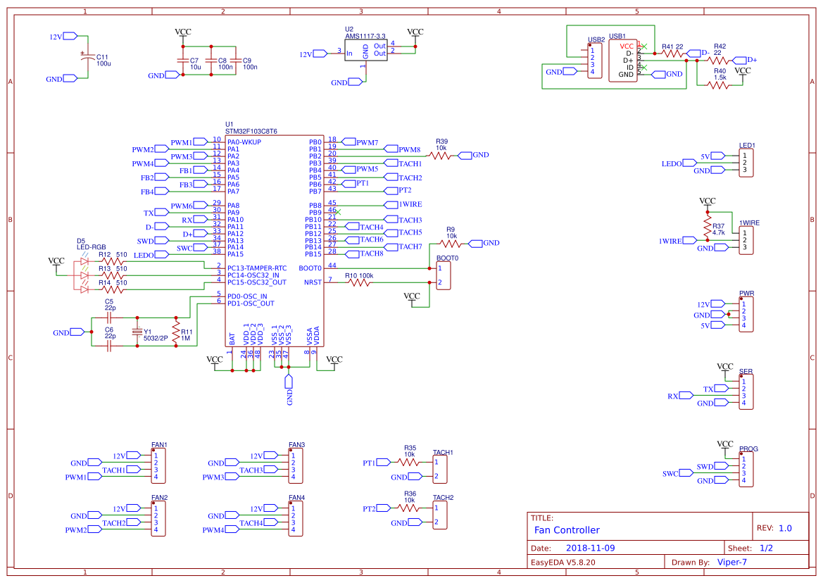 Fan-Controller - EasyEDA open source hardware lab