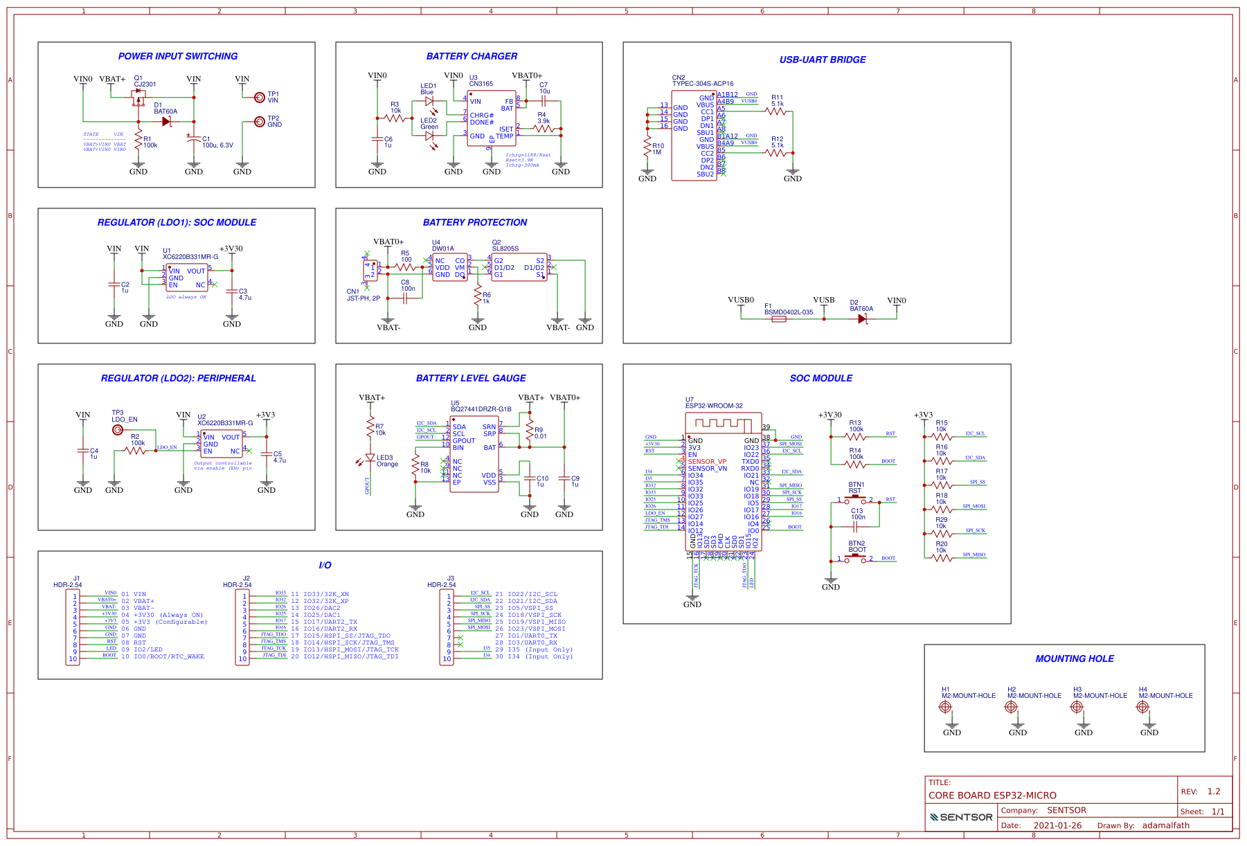 SENTSOR CORE ESP32-MICRO_MI copy - EasyEDA open source hardware lab