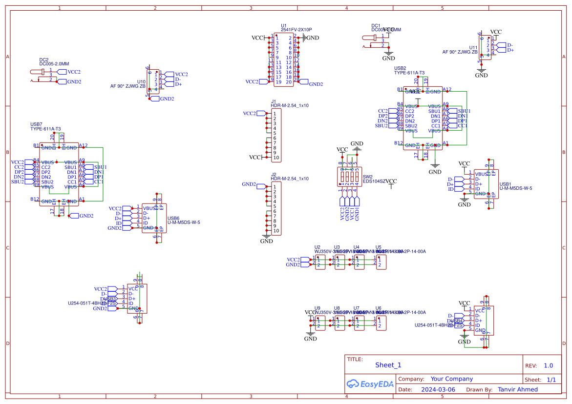 power distribution board - OSHWLab