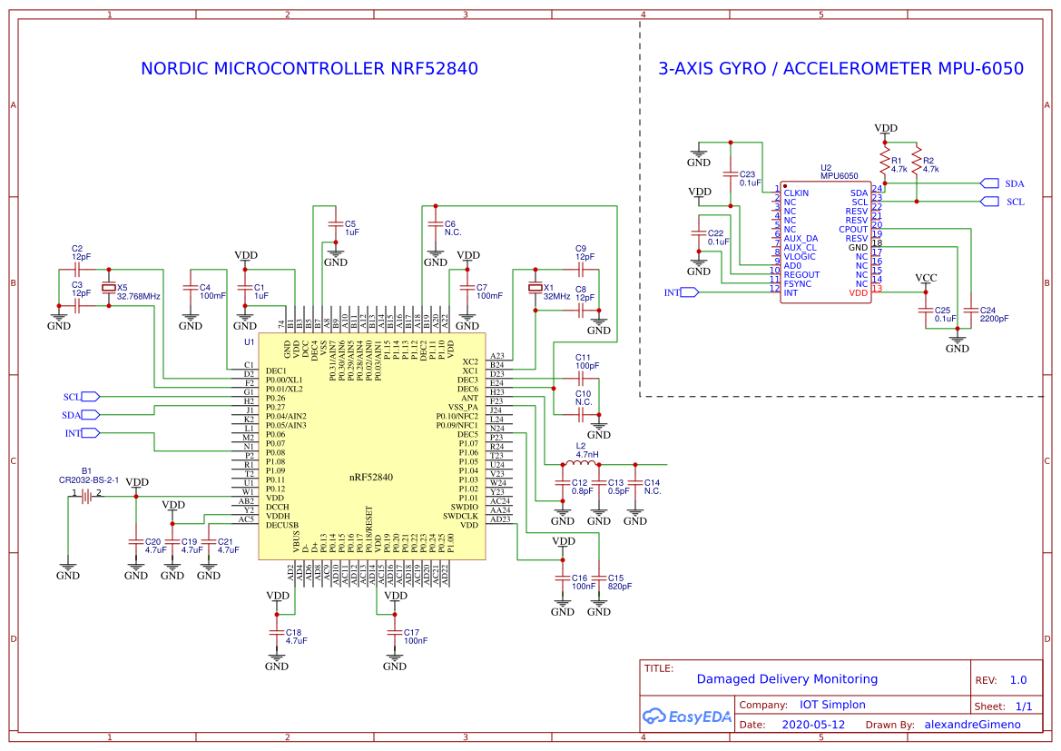 damaged-delivery-monitoring - OSHWLab