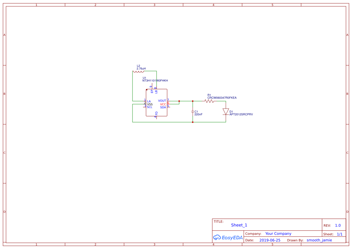 exv_business_card - EasyEDA open source hardware lab
