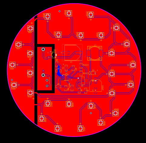 Driver 10W circular - EasyEDA open source hardware lab