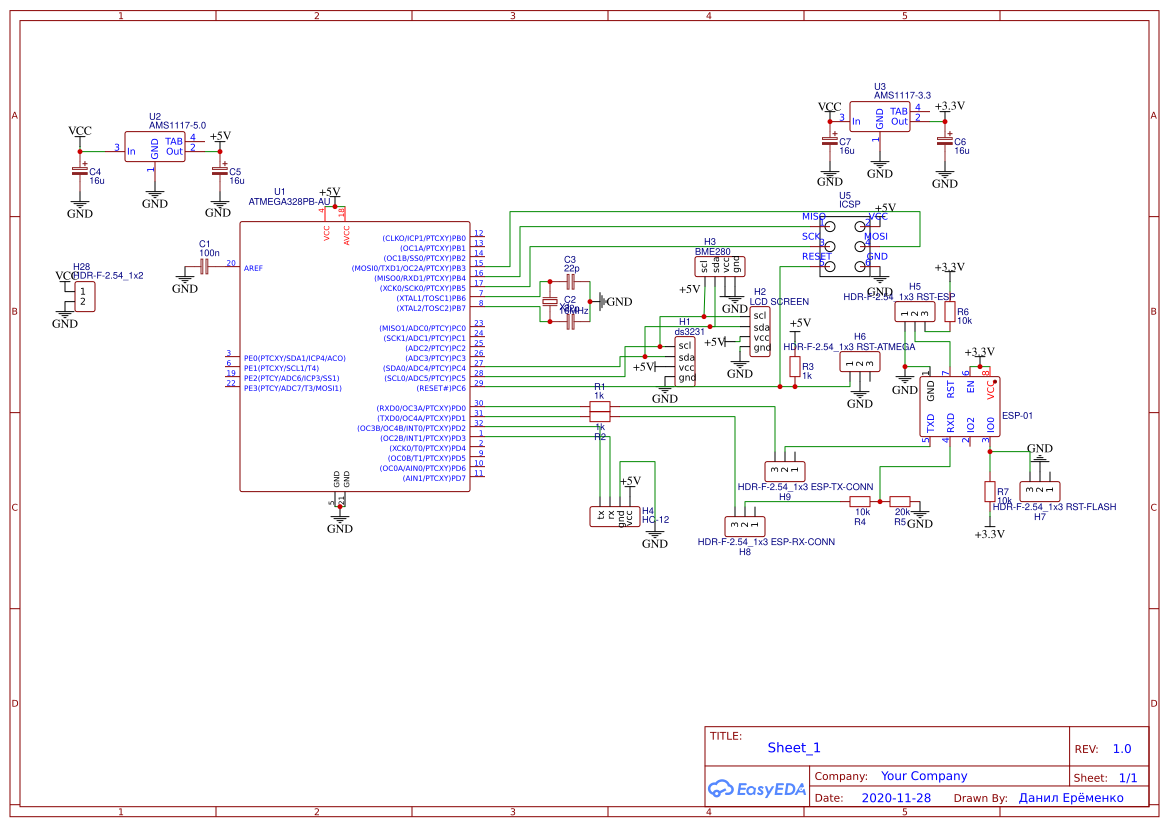 Outdoor base - EasyEDA open source hardware lab