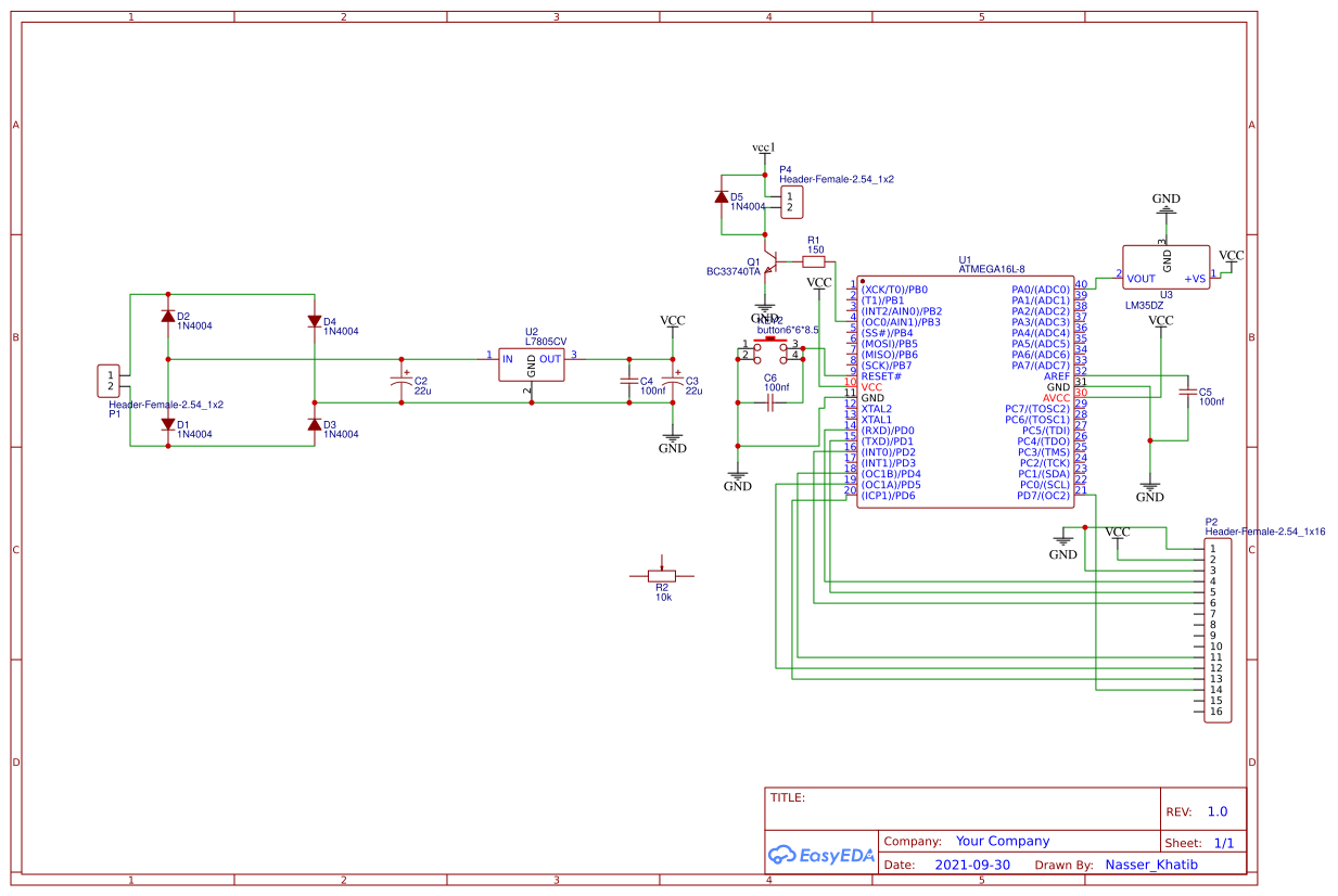 lm35 with micro - OSHWLab