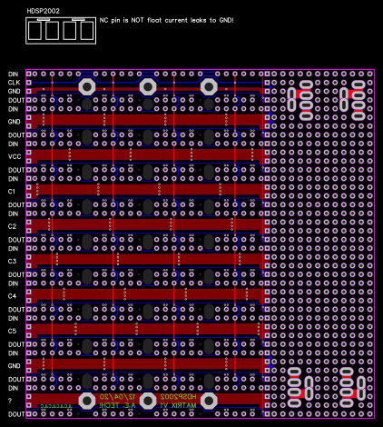 hdsp2002_matrix - EasyEDA open source hardware lab