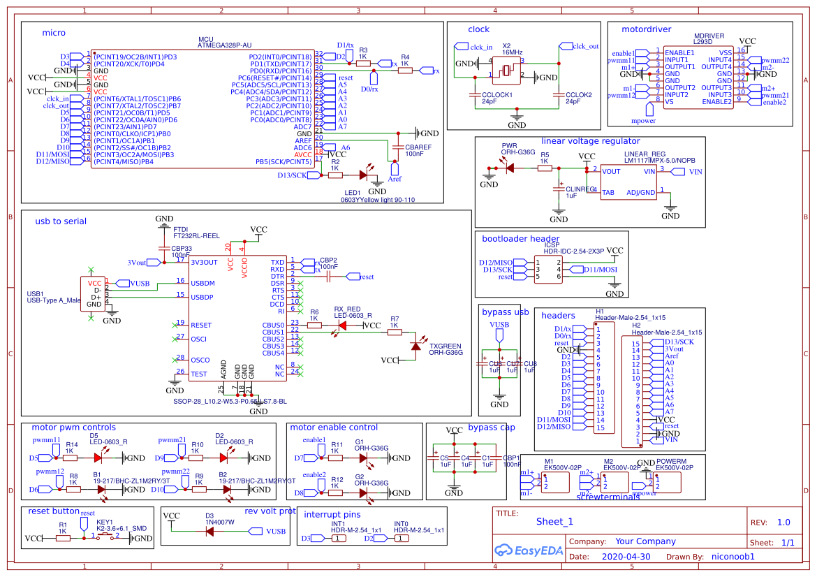 arduino_driver - OSHWLab