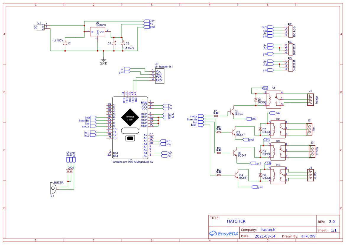 hatcher v2 - EasyEDA open source hardware lab