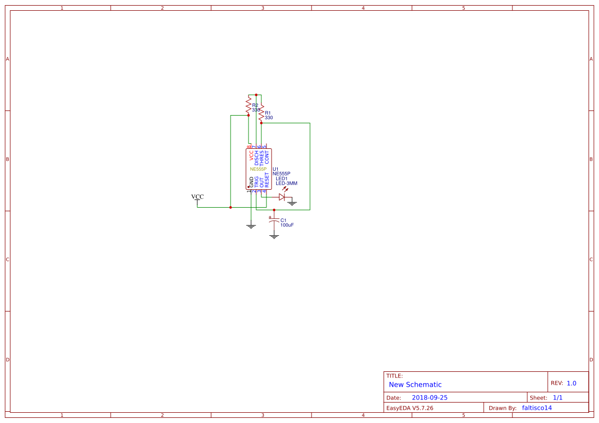 led blinker - Platform for creating and sharing projects - OSHWLab
