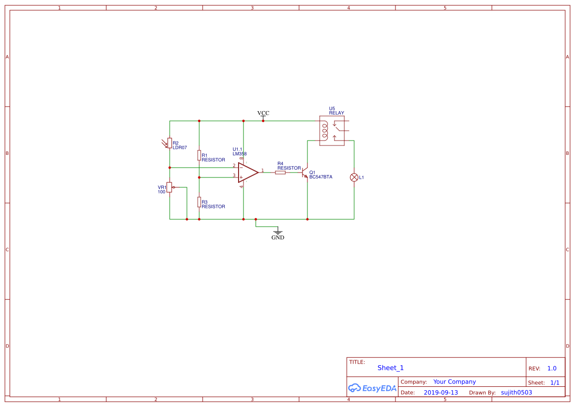 automatic light - EasyEDA open source hardware lab