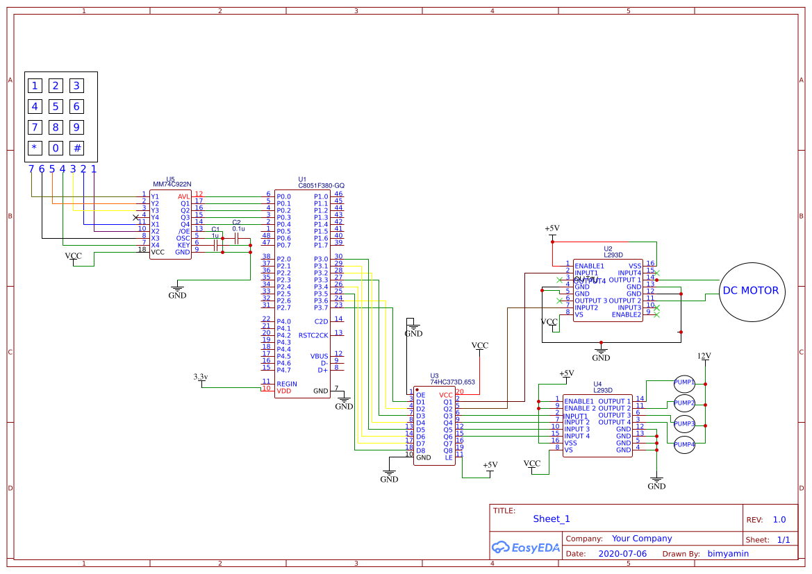פרוייקט מכונת שתייה - OSHWLab