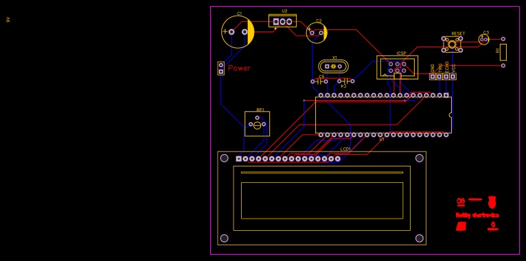 Ultrasonic Sensor interfacing with 8051 micrcontroller - OSHWLab