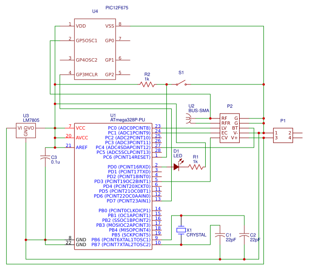 Atomic Arduino - EasyEDA open source hardware lab