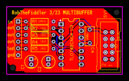 Utils10 multiple Buffer PCB - OSHWLab