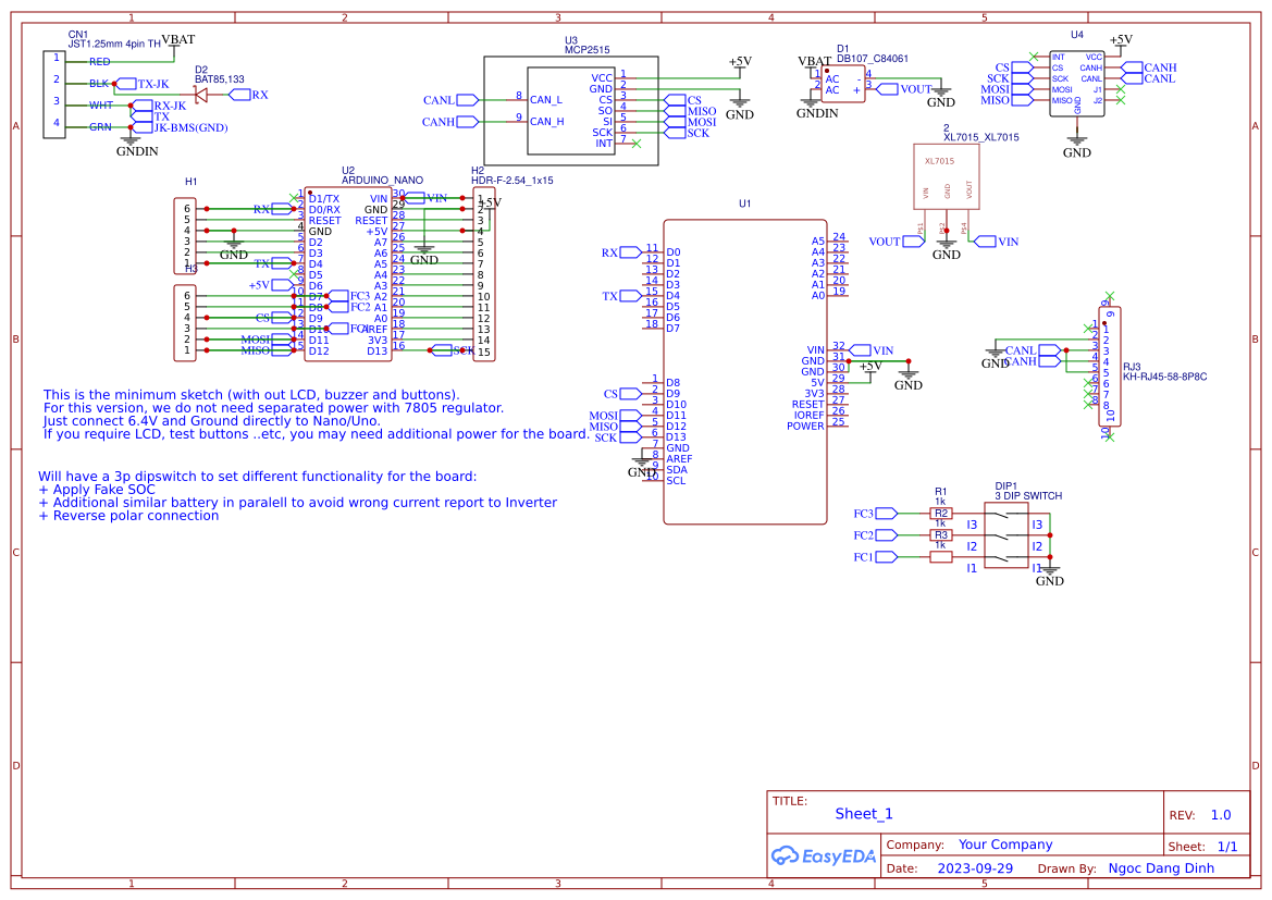 JK-BMS CAN + Pylontech_V2 - EasyEDA open source hardware lab