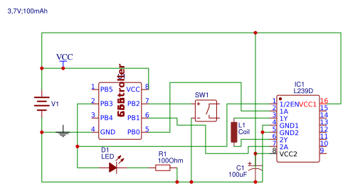 MagSpoof - EasyEDA open source hardware lab