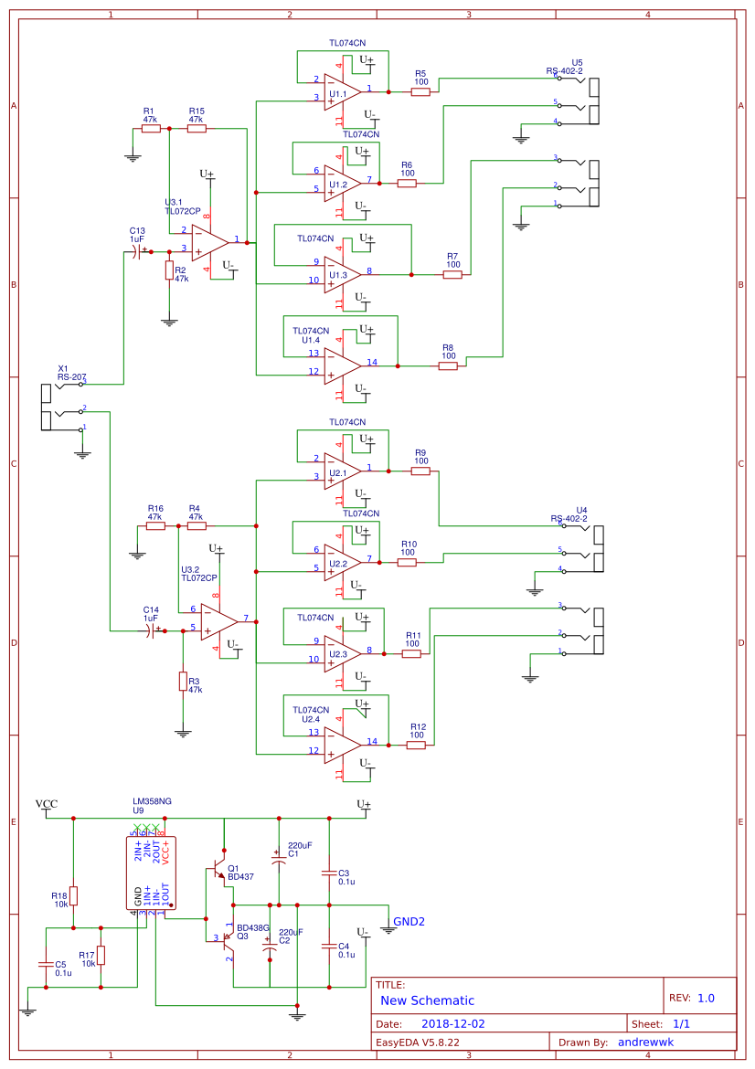 ou-splitter - EasyEDA open source hardware lab