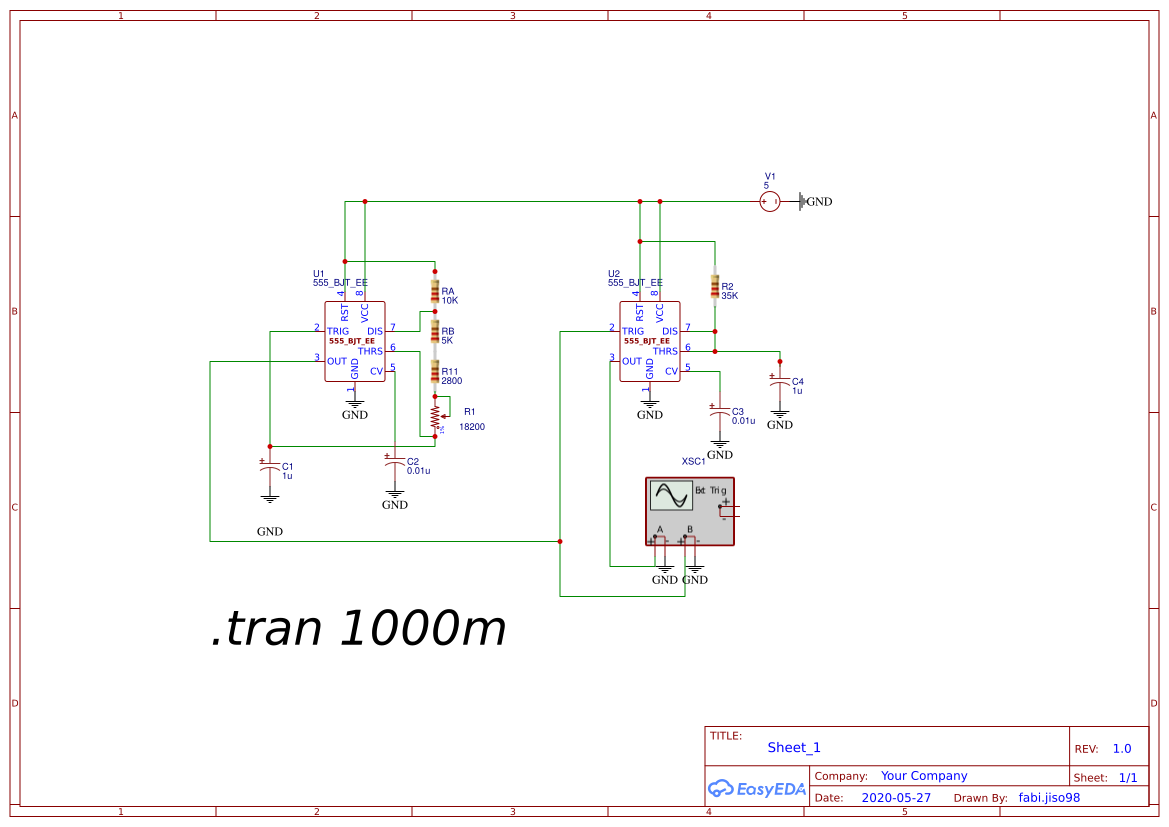 Ex1_Sim - EasyEDA open source hardware lab