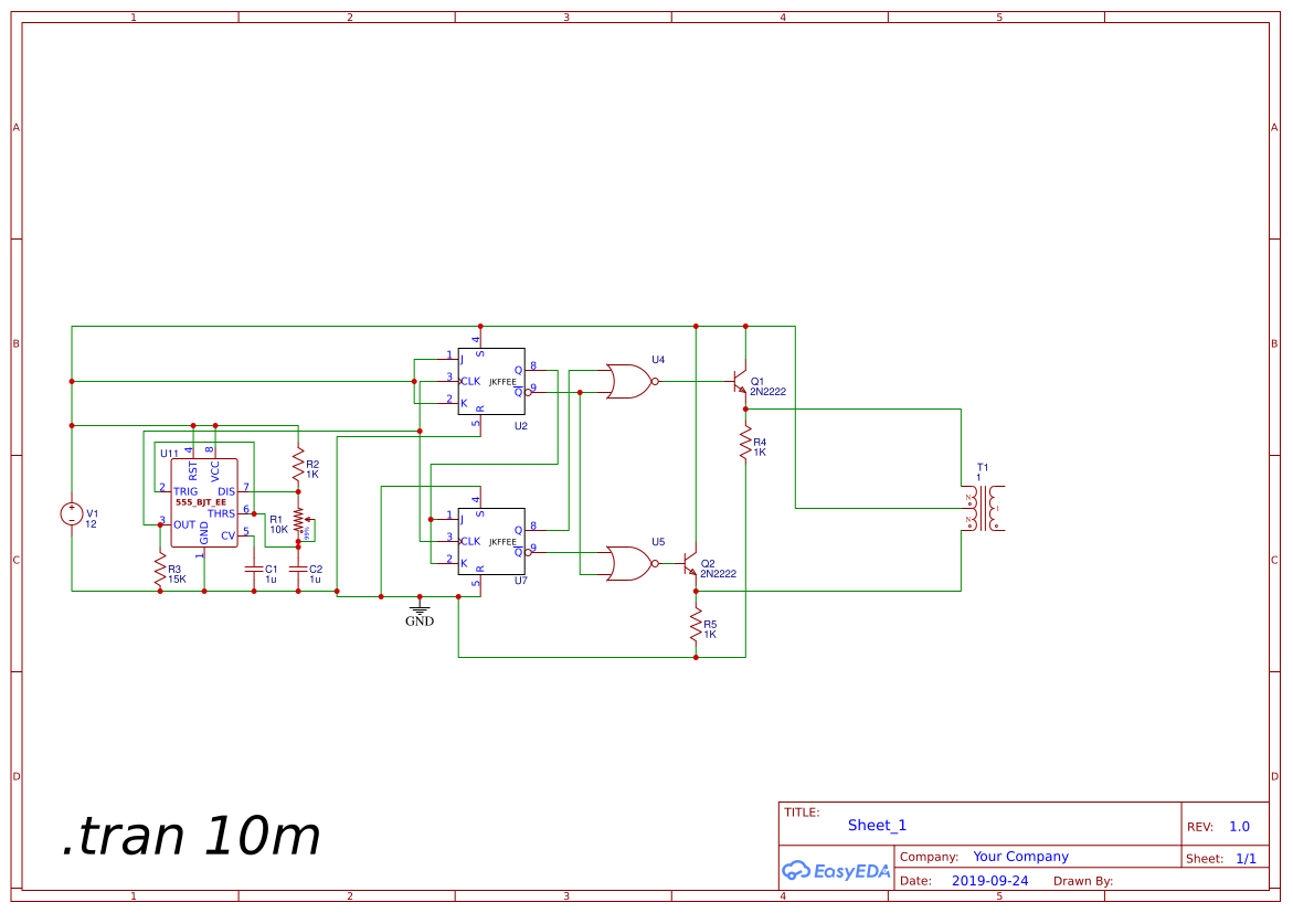 Inversor Logic Easyeda Open Source Hardware Lab