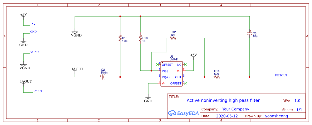 emp amplifier pcb - OSHWLab