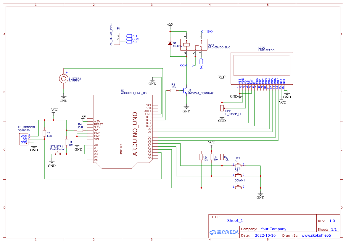 Digital_Temp - OSHWLab