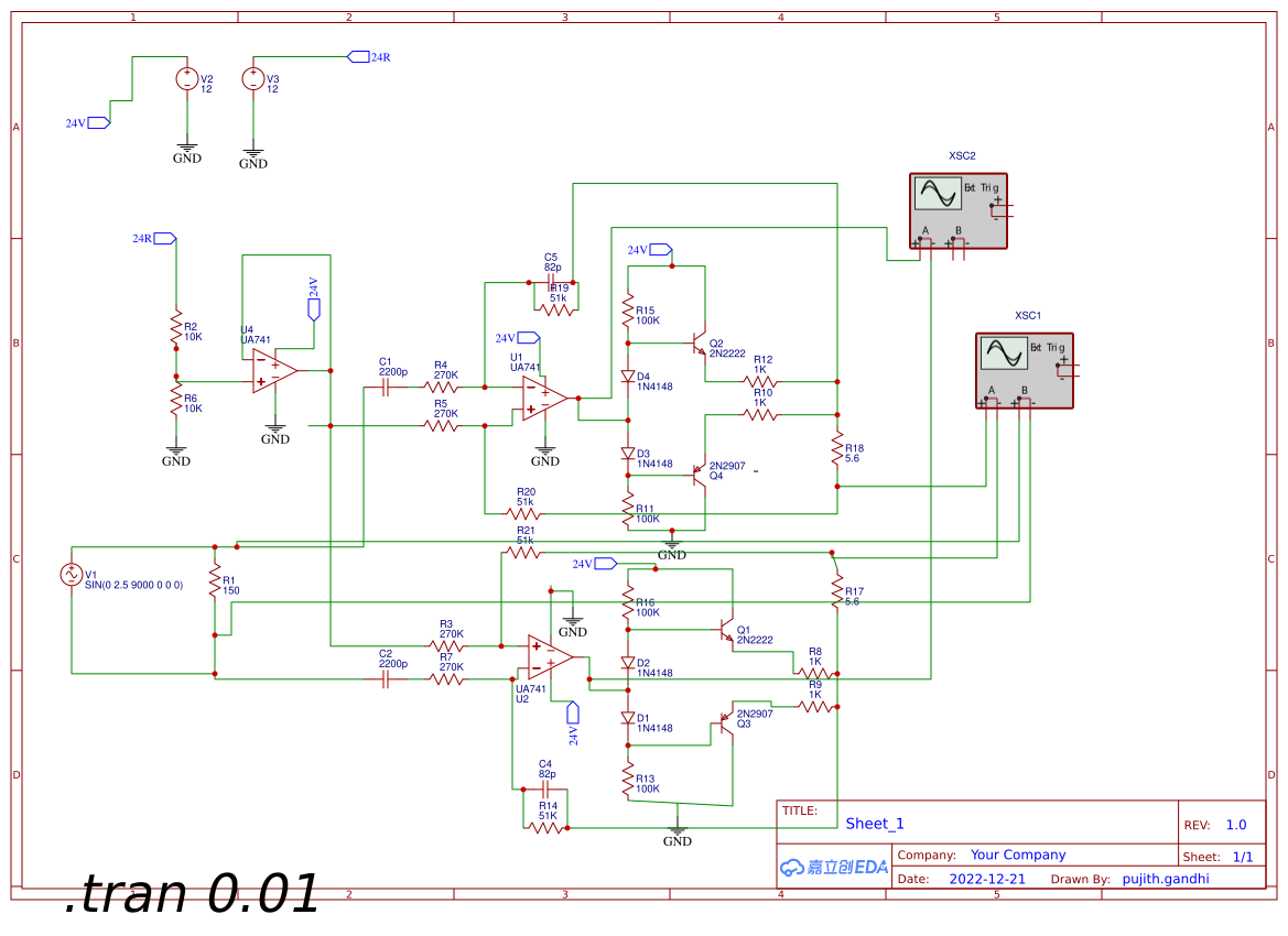 RDC circuit - EasyEDA open source hardware lab