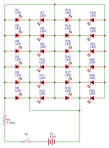 Simple High power LED flashlight - EasyEDA open source hardware lab
