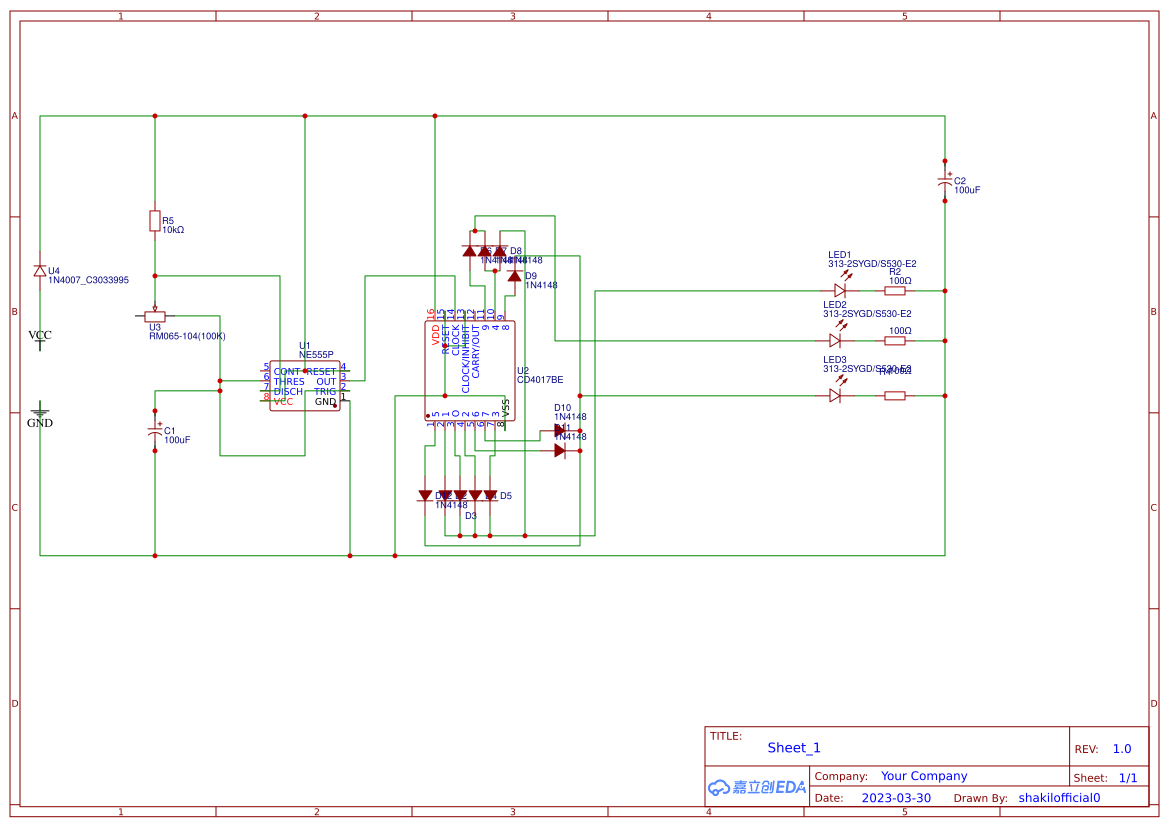 Traffic Light System - OSHWLab