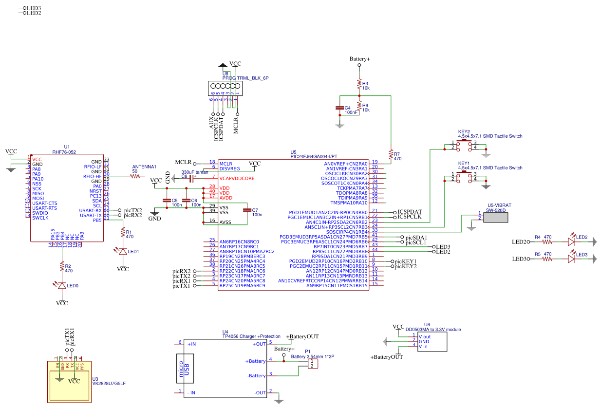 GPSLoRa_PIC24 - Platform for creating and sharing projects - OSHWLab