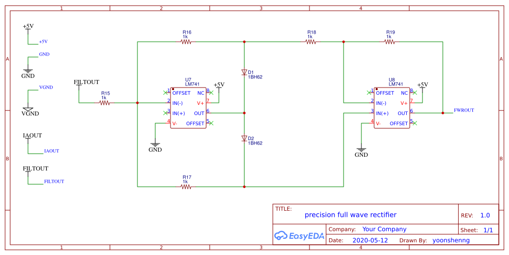 emp amplifier pcb - OSHWLab