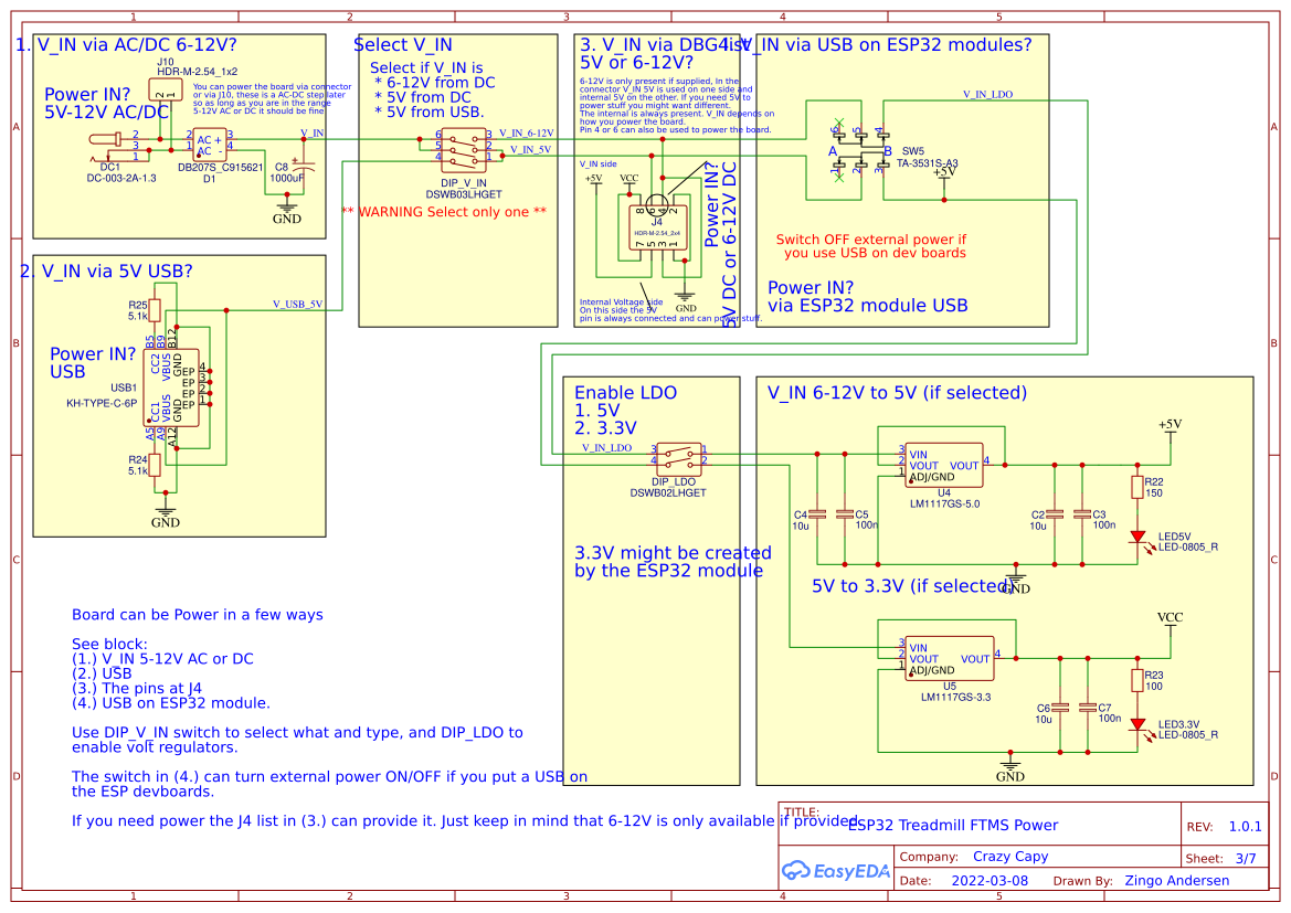 Esp32 Treadmill Ftms Oshwlab