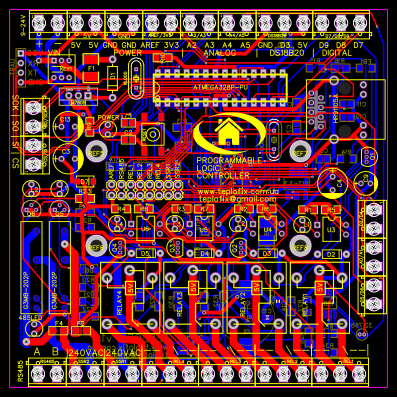 Teplofix PLC copy - Platform for creating and sharing projects - OSHWLab