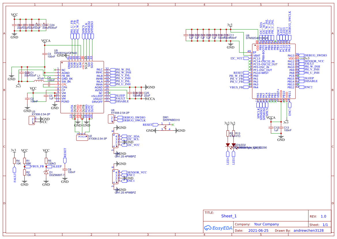 BLDC driver 2 rev 4 - OSHWLab