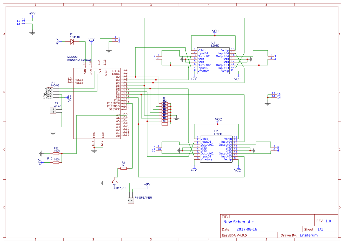 Arduino Nano L293D copy - OSHWLab