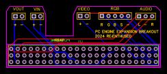 PC Engine Expansion Breakout - OSHWLab