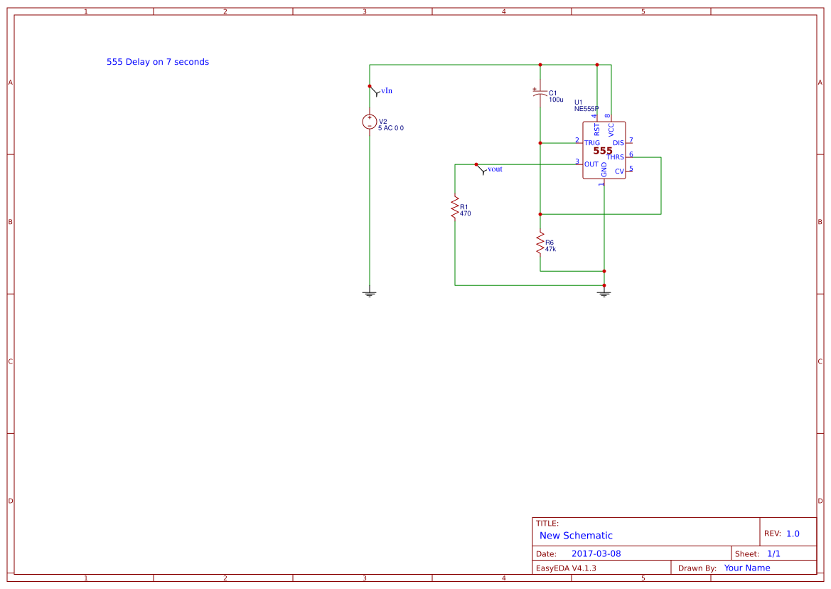 555 Timer - EasyEDA open source hardware lab