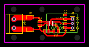 Current sensor on the LM321 - OSHWLab