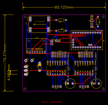 ROBOT SELF BALANCING JOOP BROKKING A4988 - OSHWLab