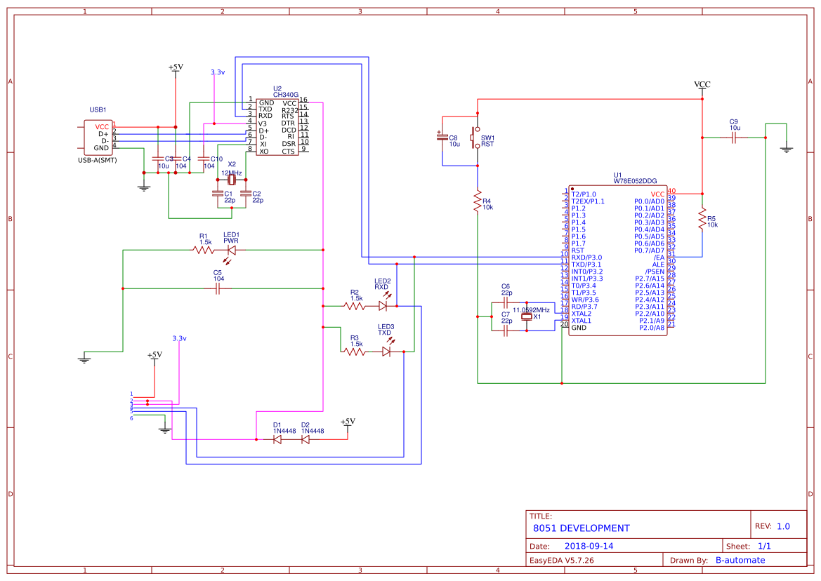 revamp8051 copy - OSHWLab