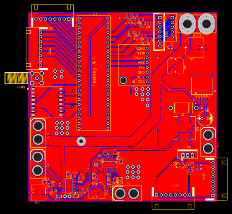 Main Drone Board V1.6 - Platform for creating and sharing projects - OSHWLab